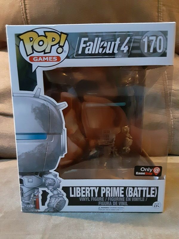 Funko Pop Fallout 4 Liberty Prime Battle Gamestop Exclusive 6 Inch 170 ...