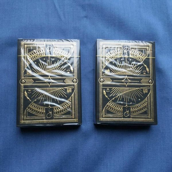 2 Decks Gold Rarebit Playing Cards By Theory11 | #54865477
