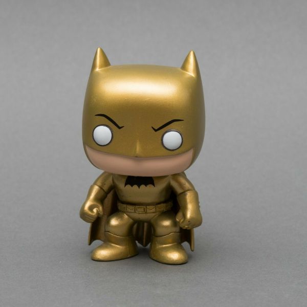 Funko Pop DC Heroes Golden Midas Batman METALLIC Exclusive 163 NO Box ...