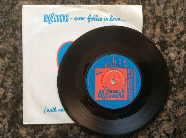 Rare Punk 7” Vinyl Buzzcocks Ever Fallen In Love With Promo Demo Damned ...