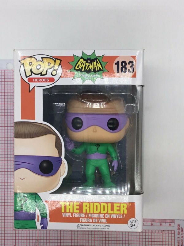 Funko POP Heroes Batman Classic TV Series 183 The Riddler NOT I02 ...