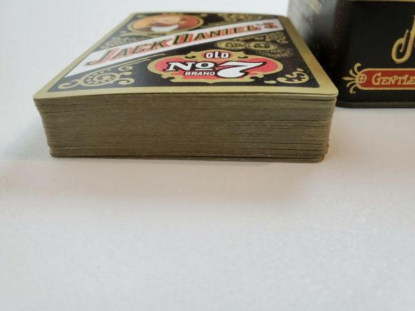 Jack Daniels Gentlemen ' S Playing Cards In Collector Tin 2 Packs 1 ...
