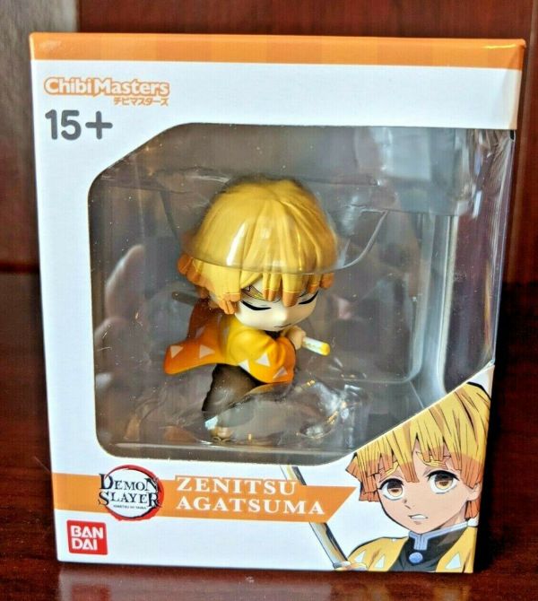 Demon Slayer Kimetsu No Yaiba Zenitsu Agatsuma Chibi Masters Figure ...