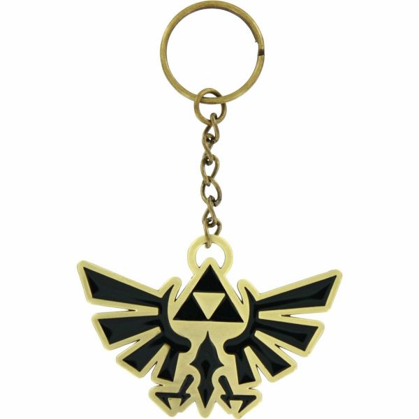 The Legend Of Zelda Twilight Princess Triforce Key Chain Officially ...