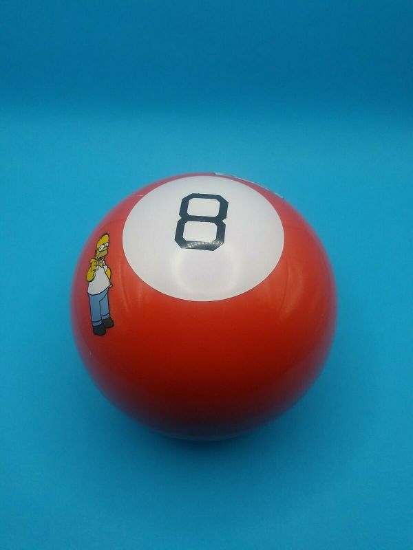 The Simpsons Magic 8 Ball Red Red And Yellow Homer Simpson | #55443501