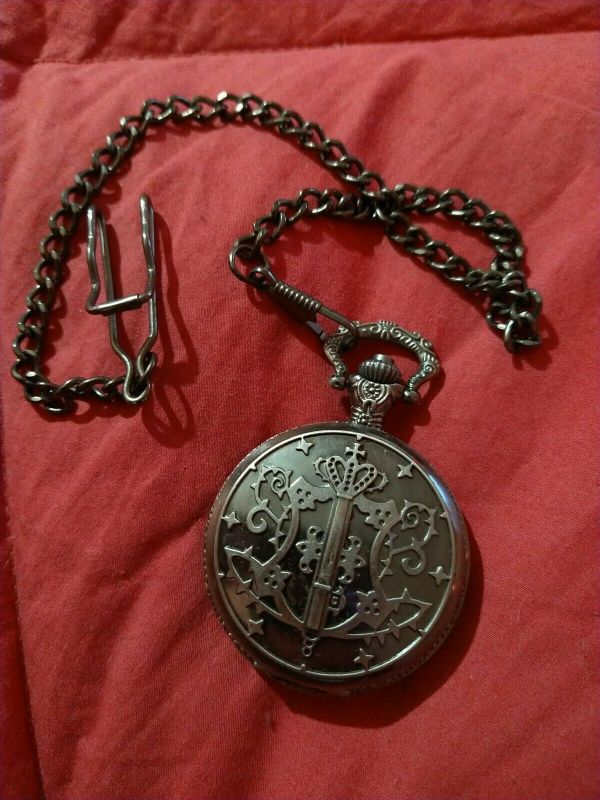 Black Butler Kuroshitsuji Sebastian ' S Pocket Watch Anime Manga ...