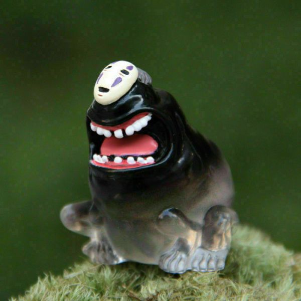 Studio Ghibli Spirited Away Kaonashi No Face Faceless Resin Figure Home ...