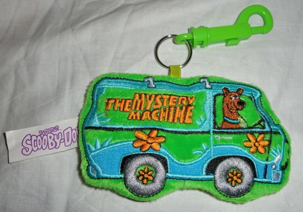 Rare Vintage Scooby Doo Mystery Machine Coin Zipper Purse With Key Ring ...