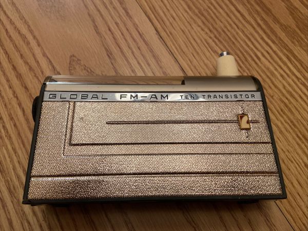 GLOBAL FM - AM TEN TRANSISTOR RADIO MODEL GFM - 931 MADE IN JAPAN ...