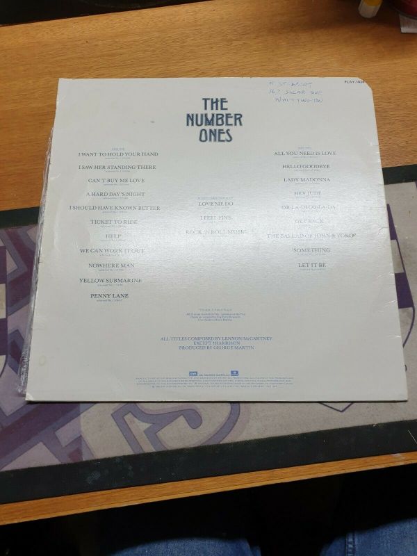 The Beatles The Number Ones Vintage Vinyl Lp | #55572610