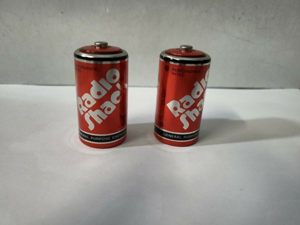 VINTAGE RADIO SHACK C BATTERIES (for Display Only No Charge) | #55223870