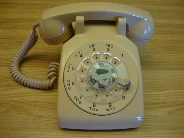 VINTAGE 1980 NORTHERN TELECOM ROTARY TELEPHONE MADE IN CANADA | #55317925