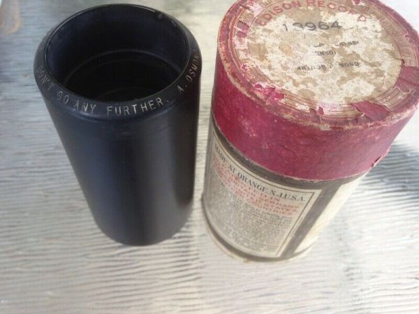Music Hall A Osmond Don ' T Go Any Further Edison Phonograph Cylinder ...