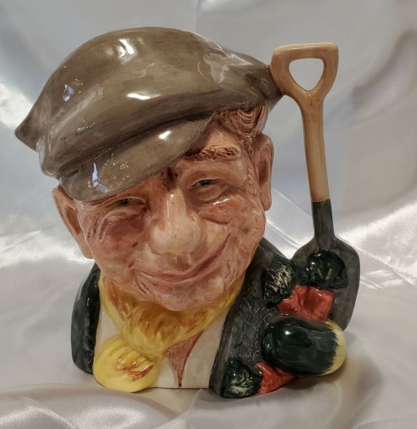 Rare Vintage Royal Doulton " The Gardener " Large Toby Mug 1972, D6630 ...