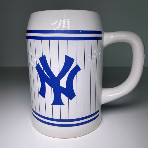 Vintage York Yankees World Series Champions Beer Stein Mug Cup MLB ...