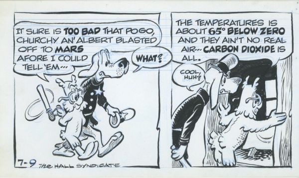 Two Pogo Comic Strips By Walt Kelly — 7/9/66, 7/11/66 | #55720290