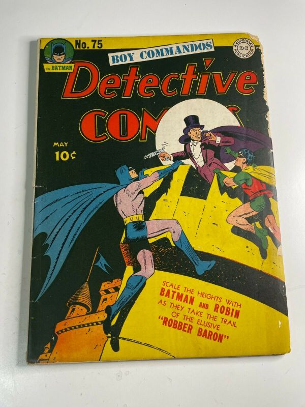 Detective Comics 75 DC Golden Age Comic Book | #55747969