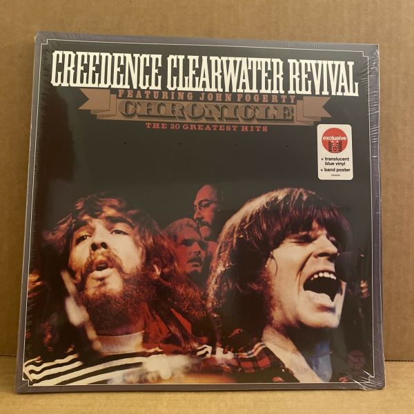 CREEDENCE CLEARWATER REVIVAL CHRONICLE TARGET EXCLUSIVE BLUE VINYL W ...