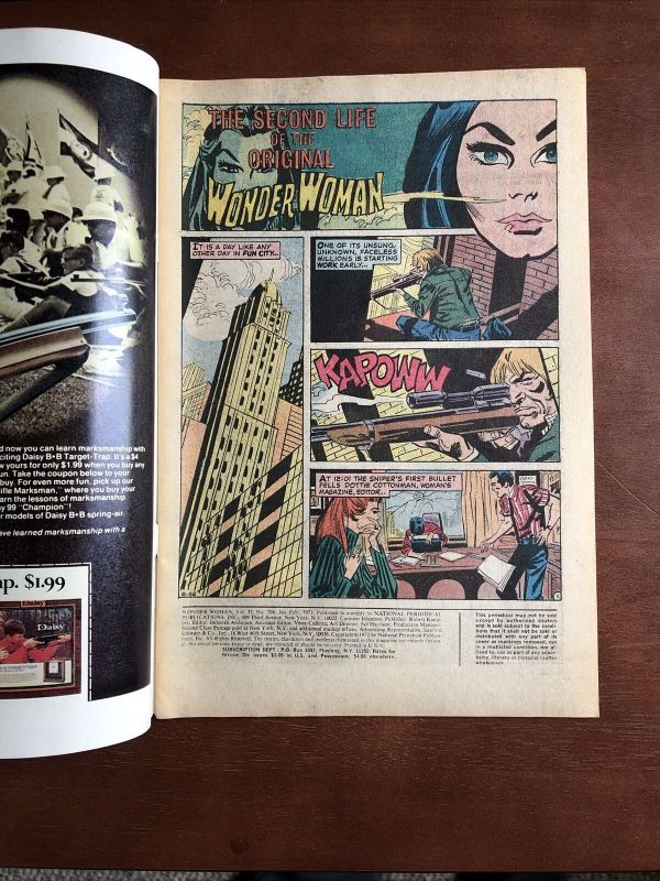 Wonder Woman 204 (1973) 8. 5 VF DC Bronze Age Key Issue 1st Nubia ...