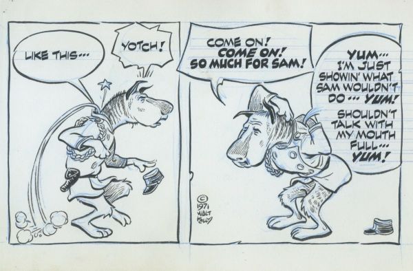 Pogo Comic Strip By Walt Kelly — February 10th, 1971 | #55825287