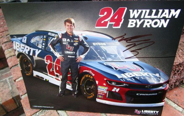William Byron Autographed 24 LIBERTY UNIVERSITY/Hendrick Motorsports ...