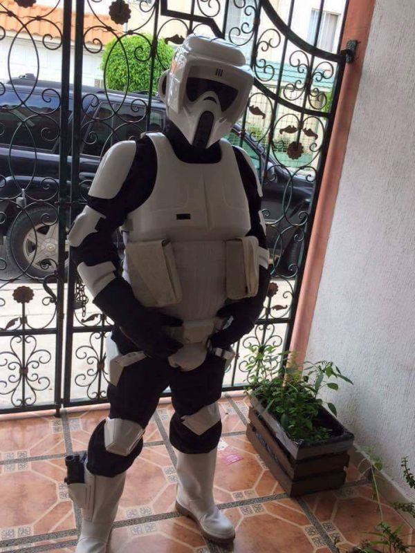 Star Wars ROTJ Biker Scout Trooper Armour Costume Prop Made To Your ...