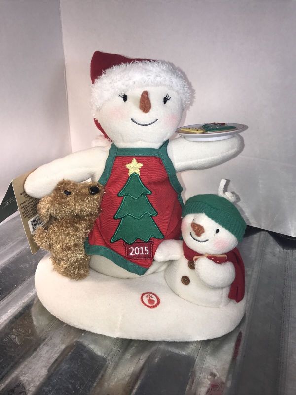 2015 HALLMARK JINGLE PALS SINGING SNOWMAN PLUSH MUSIC MOTION TIME FOR ...