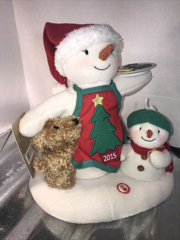2015 HALLMARK JINGLE PALS SINGING SNOWMAN PLUSH MUSIC MOTION TIME FOR ...