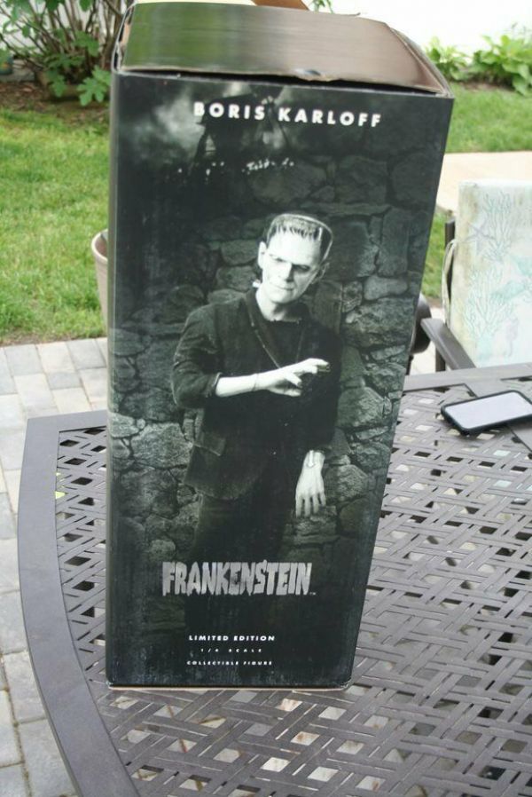 SIDESHOW COLLECTIBLES FRANKENSTEIN 1/4 SCALE STATUE FIGURE PREMIUM ...