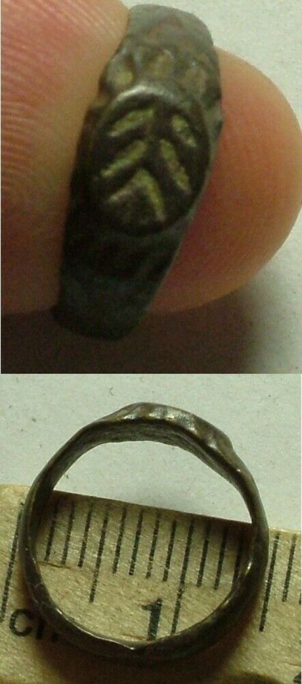 Rare Ancient Roman Byzantine Childs Grain Ring Artifact Size 3 Resized ...
