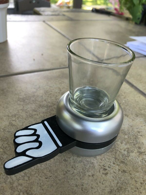 Shot Spinner Spin The Shot Drinking Game With Shot Glass Great Party ...