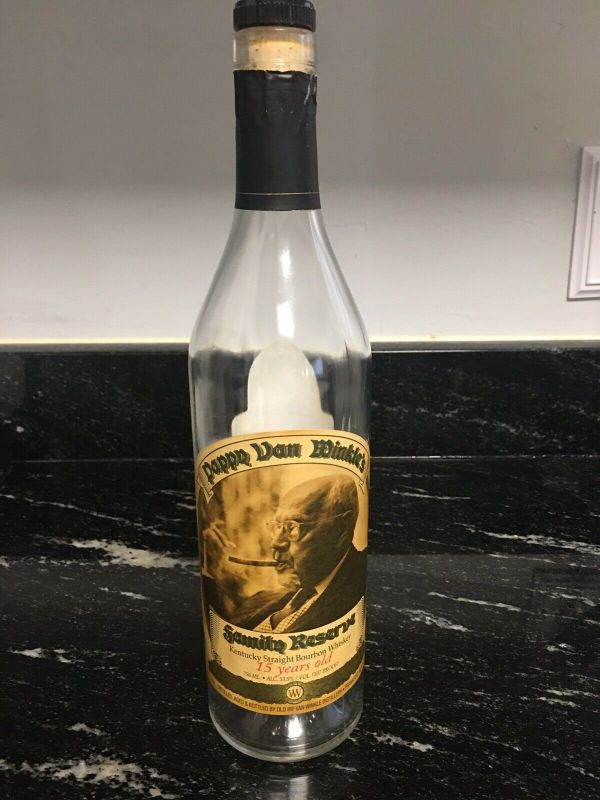 Pappy Van Winkle 15 Year 2020 Release Very Rare Empty Bottle. | #56076882