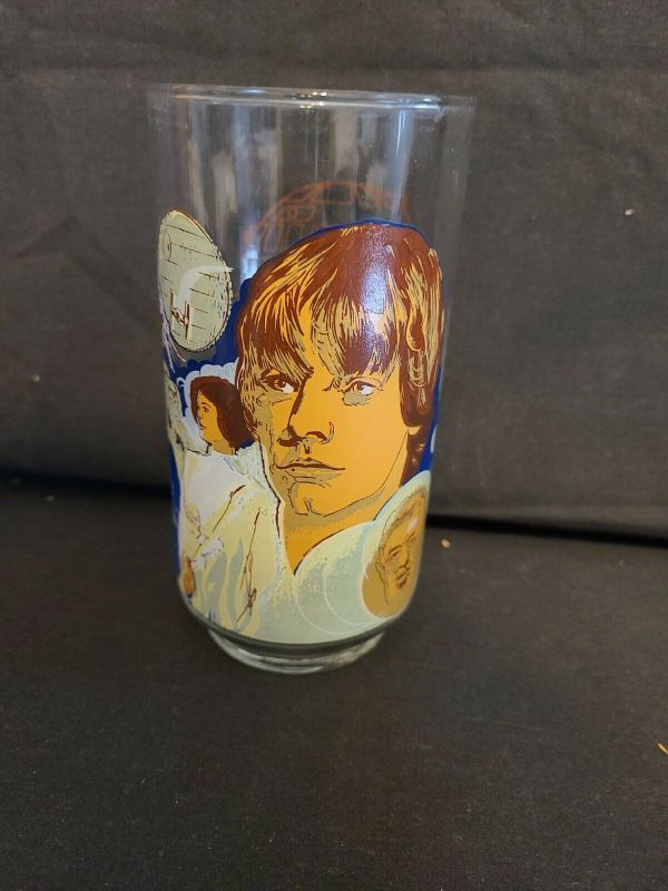 Luke Skywalker 1977 Burger King/Coca Cola Star Wars Limited Ed Drinking ...
