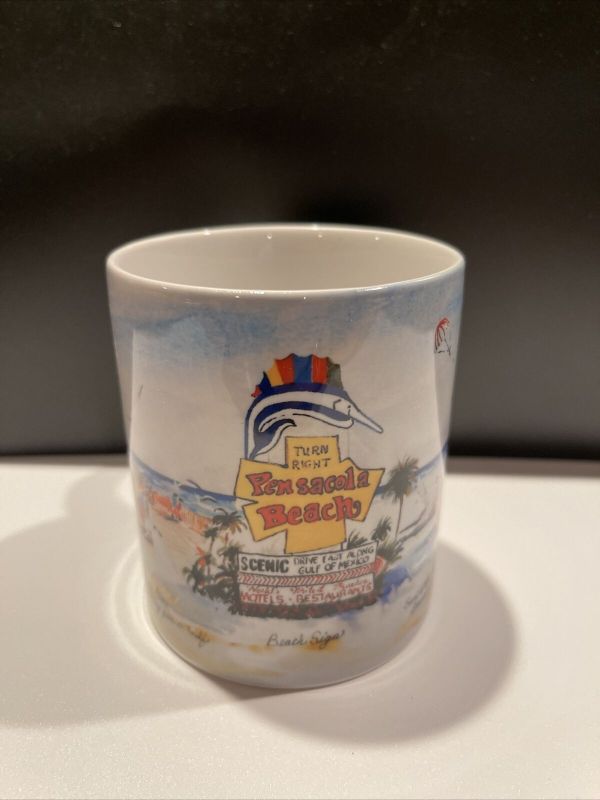 Pensacola Beach Blue Angels Coffee Cup Tea Cup Coffee Mug | #56030384