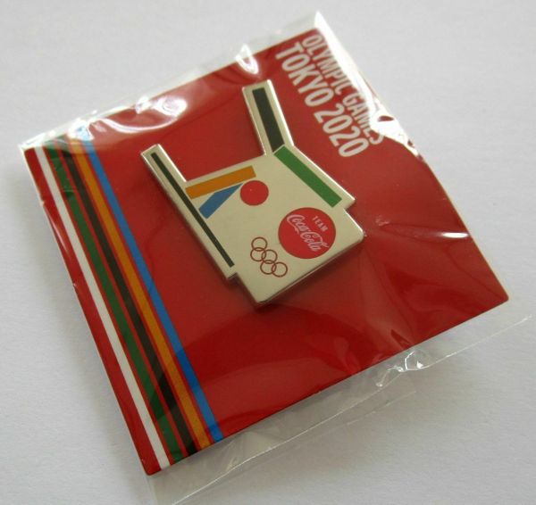 Tokyo Olympic Coca Cola Gymnastics Pin Badge 2020 | #56063424