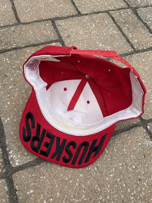 Nebraska Huskers Annco Snapback Cap Hat Red Cornhuskers Youth Size ...